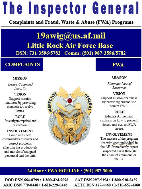 19th AW InfoSplash & Digital Bulletin Board